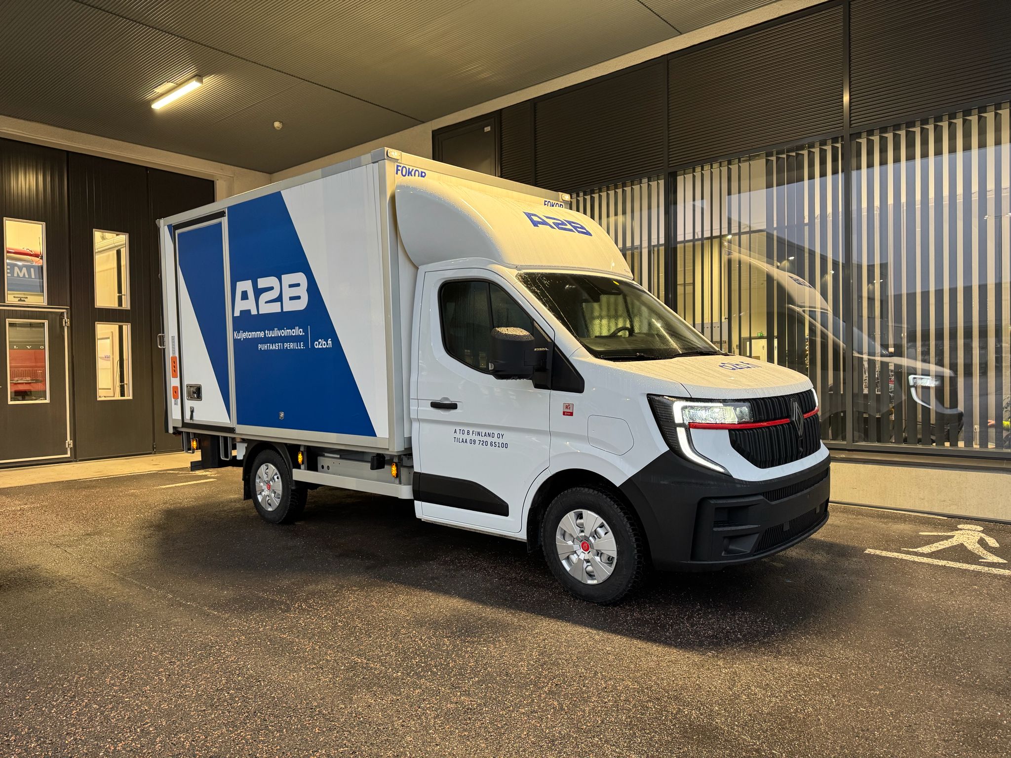 A2B Oy vahvistaa päästötöntä jakeluaan: Renault Trucks E-Tech Master ...